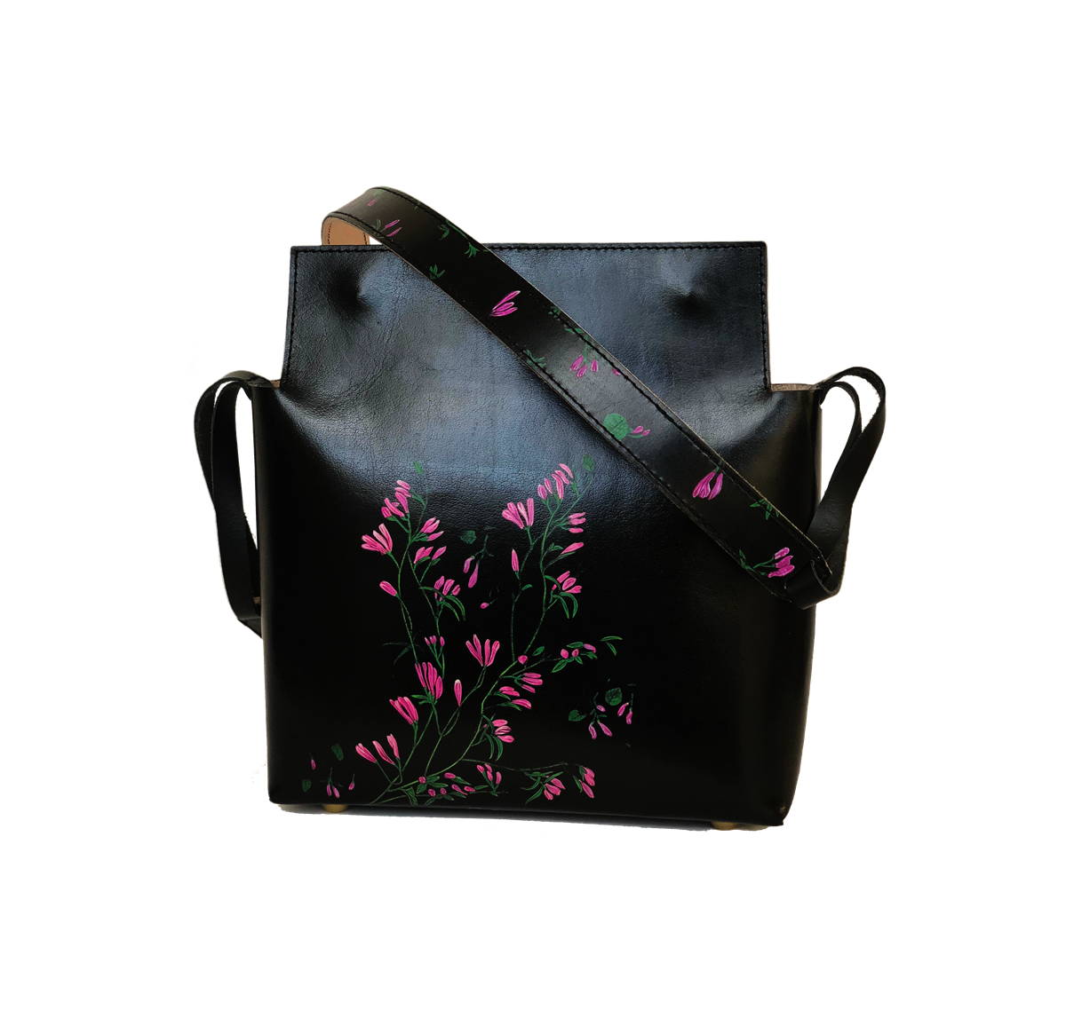 Sakura - Leather crossbody bag | Aks Mathur